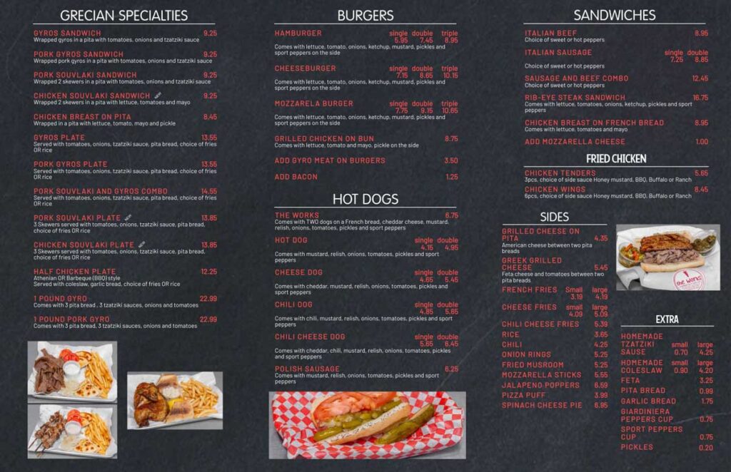 The Works Grill – LEGENDARY TASTE SINCE 1978